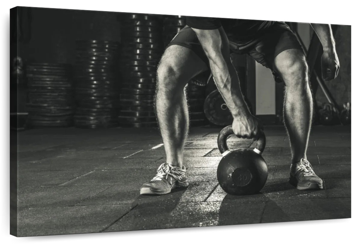 Ebern Designs Sireci Gym Kettlebell Training | Wayfair