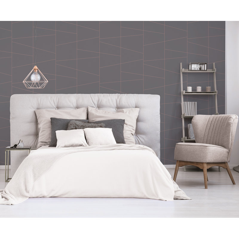 Mercury Row® Clinton Geometric Roll & Reviews | Wayfair