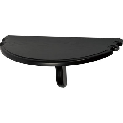 half circle shelf stand