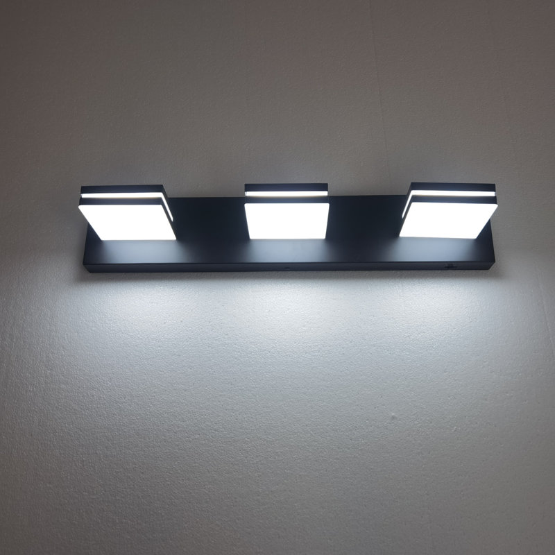 Wrought Studio™ Modern Dimmable LED Vanity Lights for Mirror 3 CCT ...