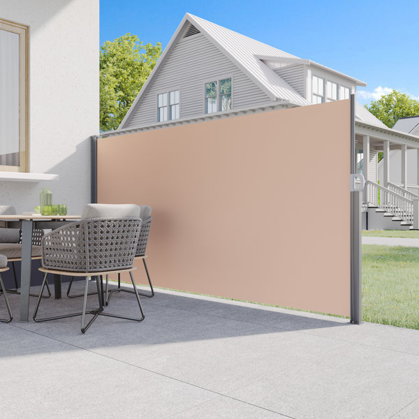 AECOJOY FabricCover Retractable Side Awning | Wayfair