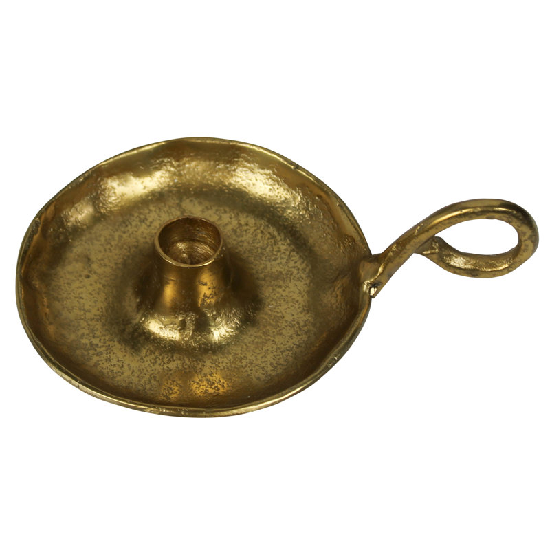 Mercer41 Chamber Taper Holder, Brass | Wayfair