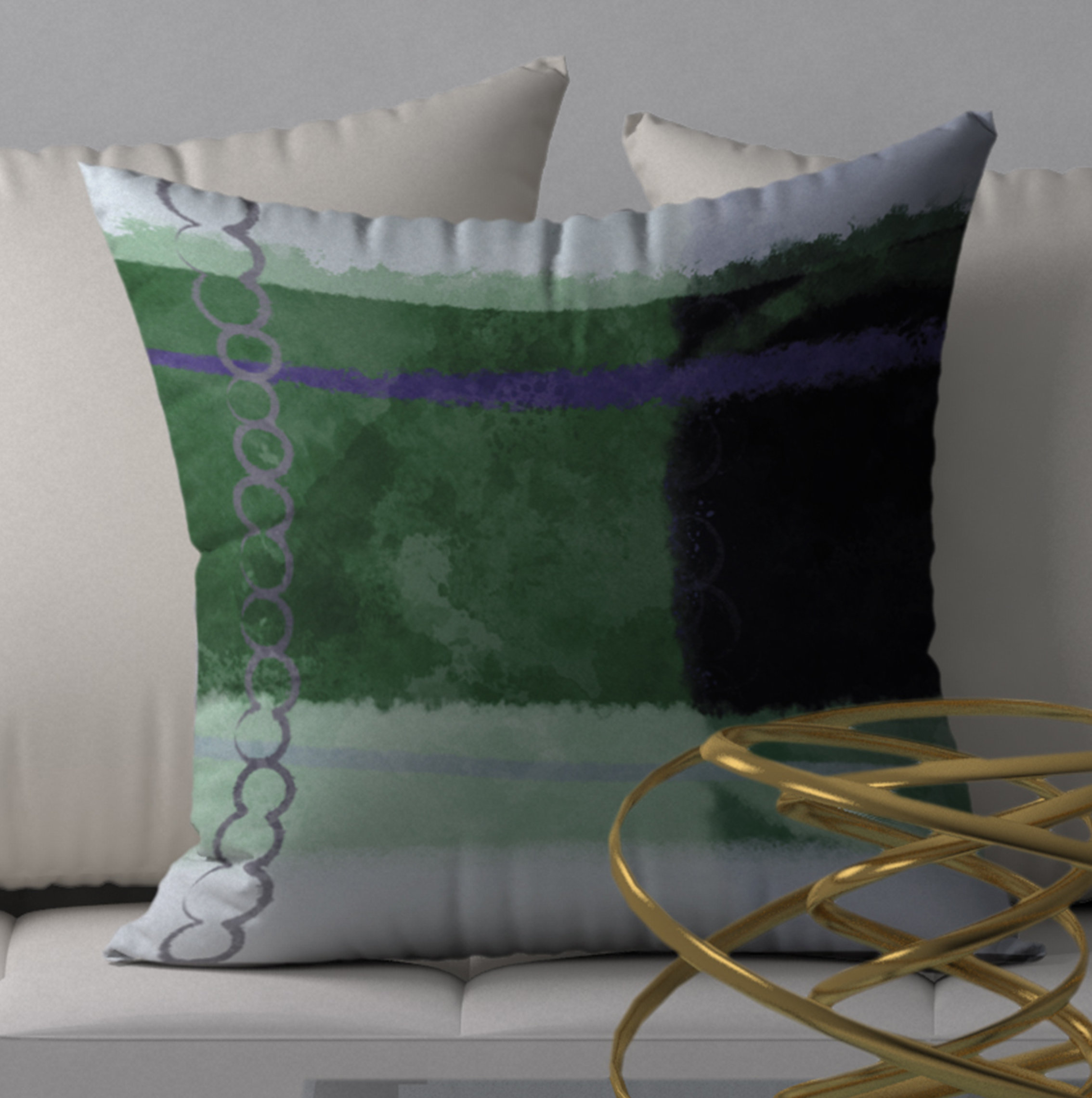 LeRoi Products Special Singular Decorative Square Pillow Cover & Insert ...