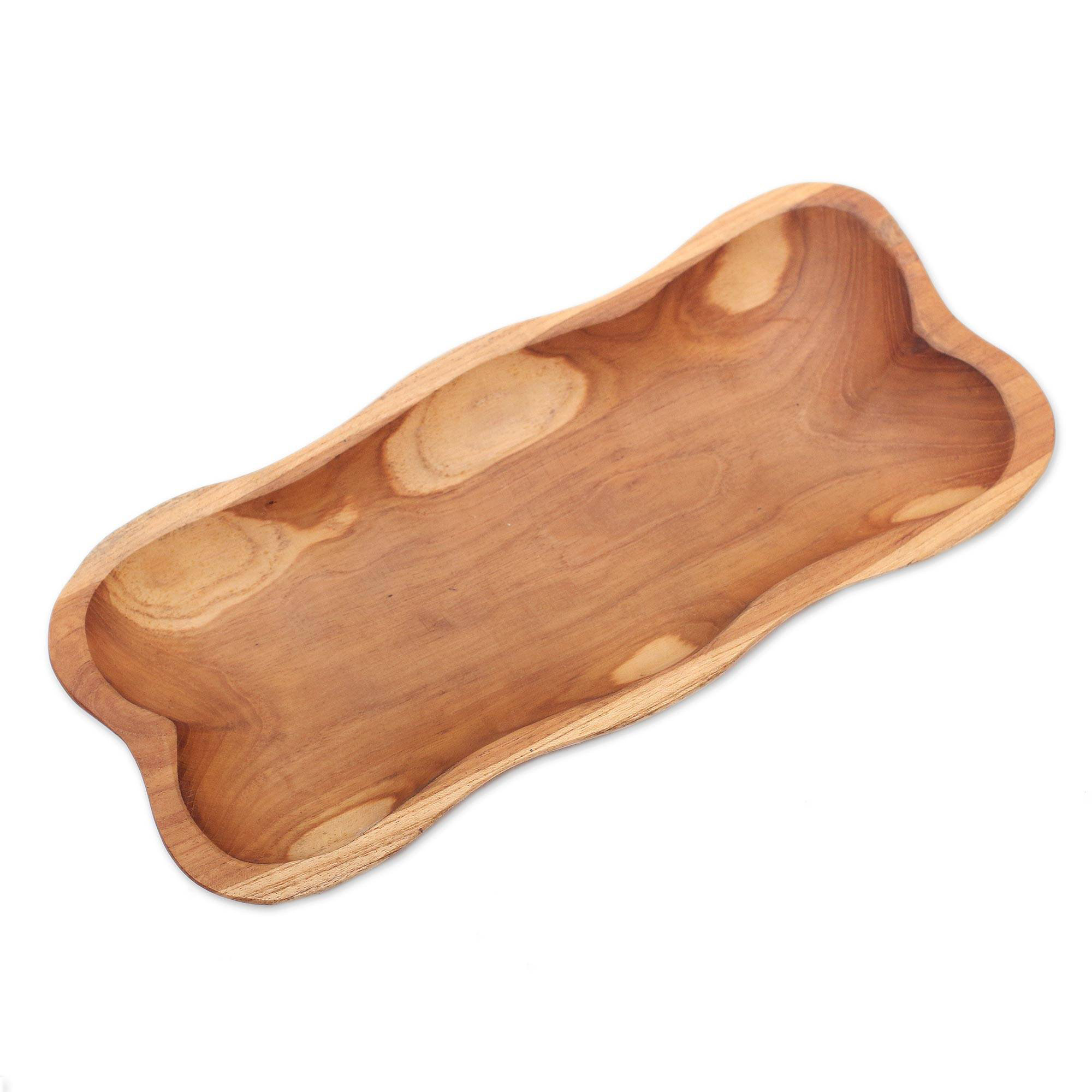 Millwood Pines Nature , Teak Wood Appetizer Platter S Course | Wayfair