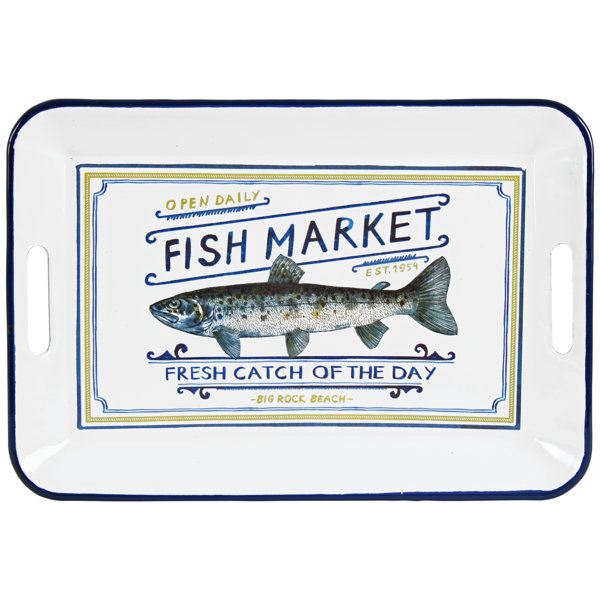 Brambly Cottage Westbrook Metal Tray | Wayfair.co.uk