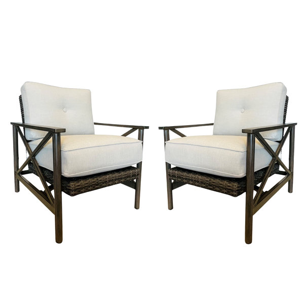 Agio Dylan Patio Motion Chair with Cushions | Wayfair