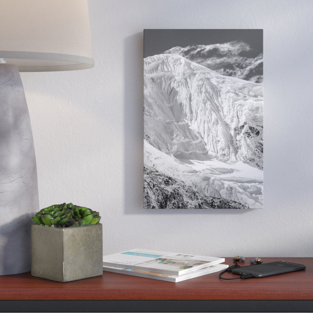 Ivy Bronx Ice Cold Top - Wrapped Canvas Photograph Print | Wayfair