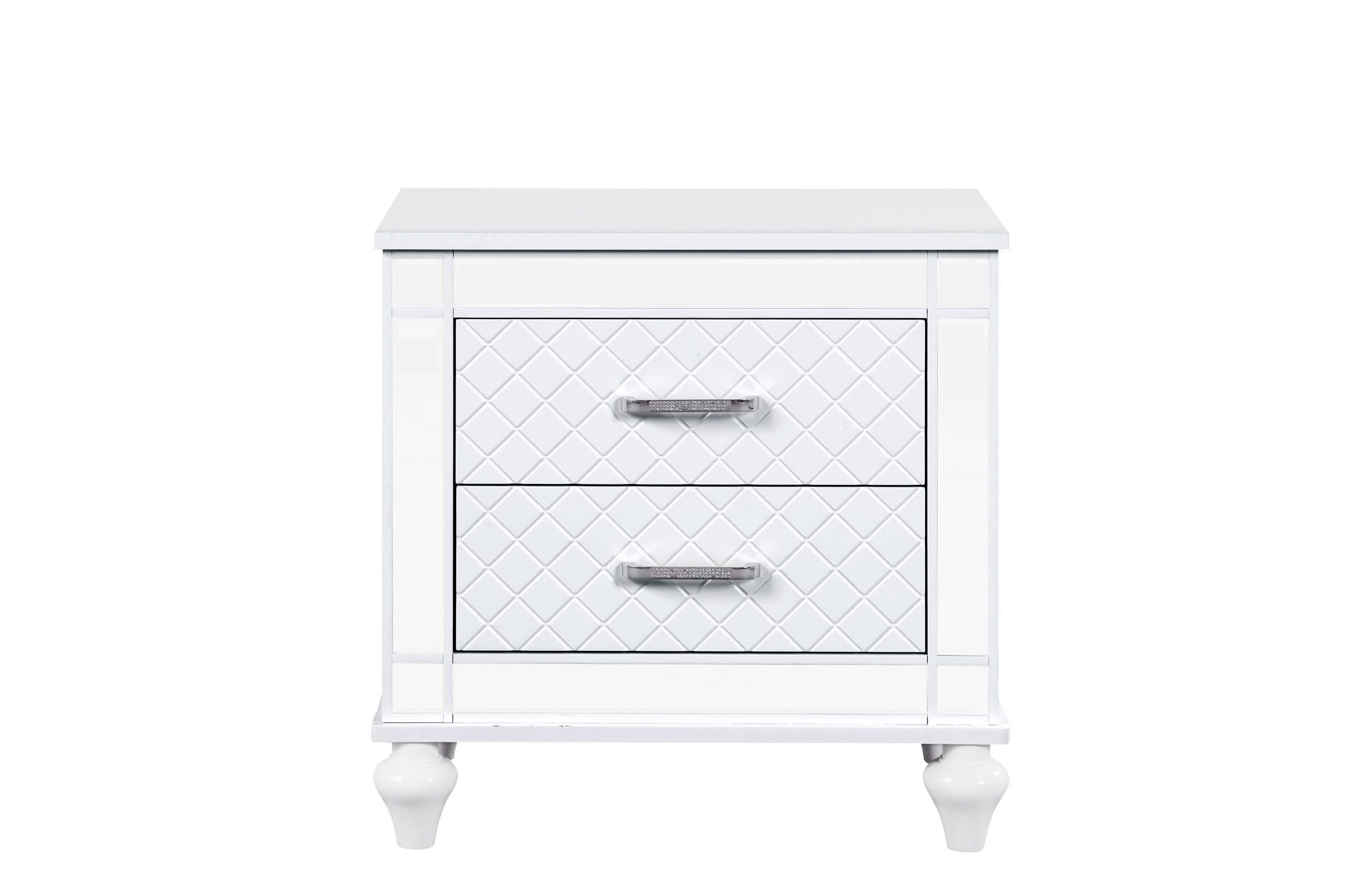 Canora Grey Stylish and Functional Nightstand with Smooth Drawers ...