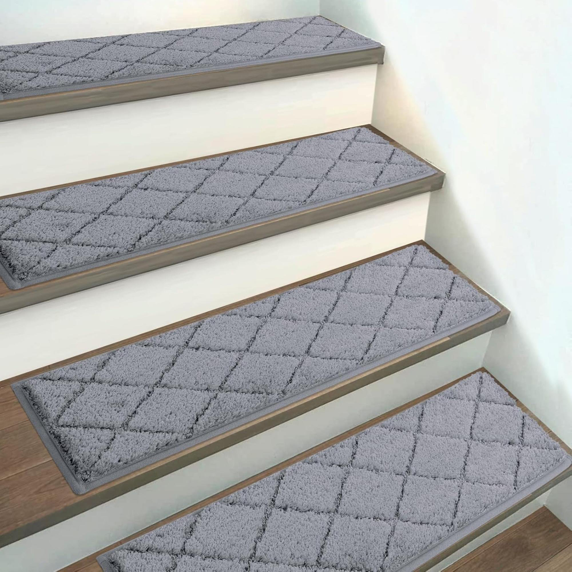 Latitude Run® Carpet Stair Treads Non Slip Edging Stair Runner For ...