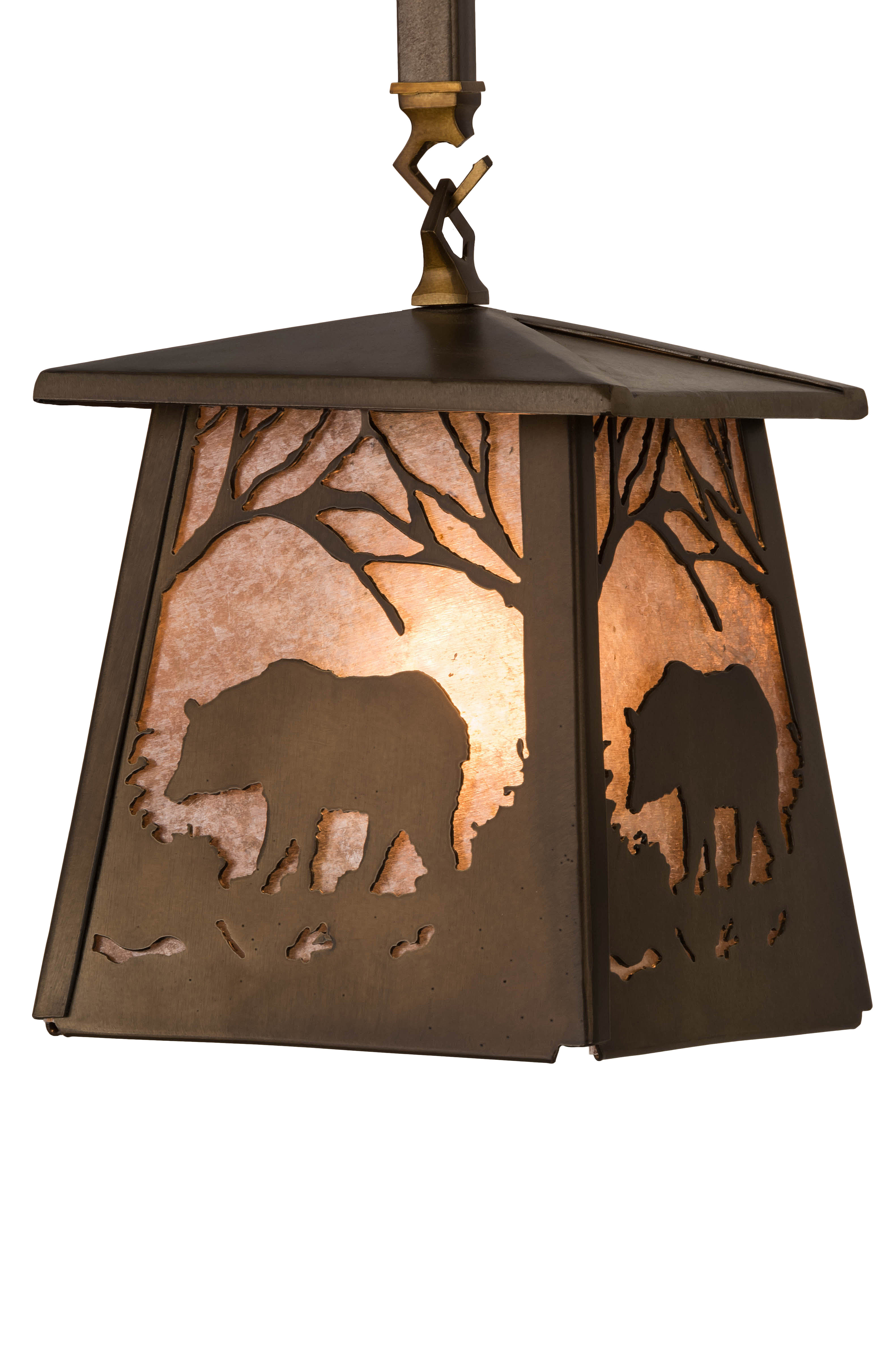 Millwood Pines Fager 1 - Light Lantern Geometric Pendant | Wayfair