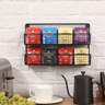 MyGift Black Metal Tea Bag Organizer & Reviews | Wayfair