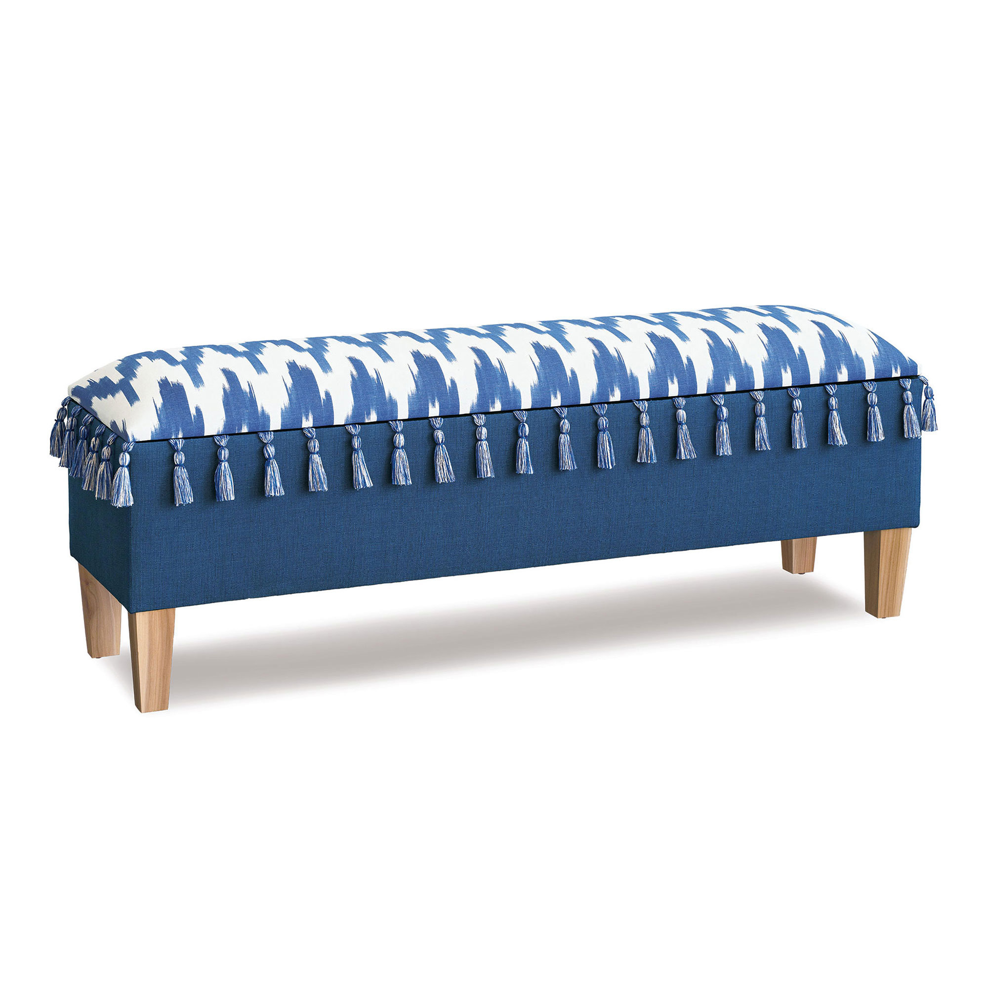 Eastern Accents Cocobay Upholstered Flip Top Storage Bench | Perigold