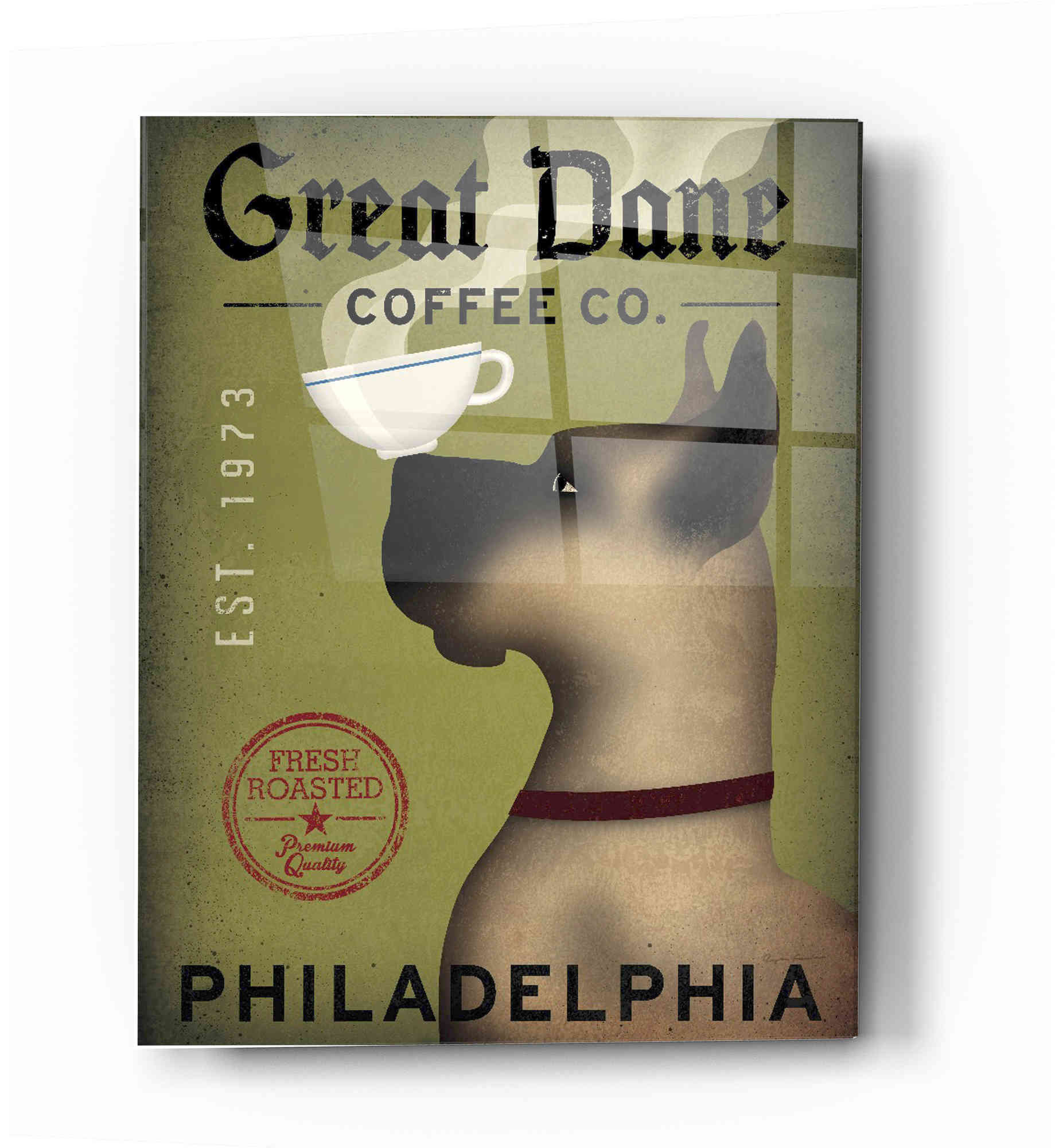 Red Barrel Studio® " Great Dane Coffee Philadelphia " by Ryan Fowler ...