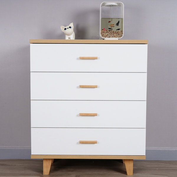 George Oliver Germon 4 - Drawer Dresser - Wayfair Canada