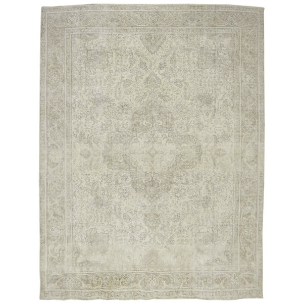 ADMINRUGS Muted/Antique-washed Traditional 10X12'5 Oriental Area Rug ...