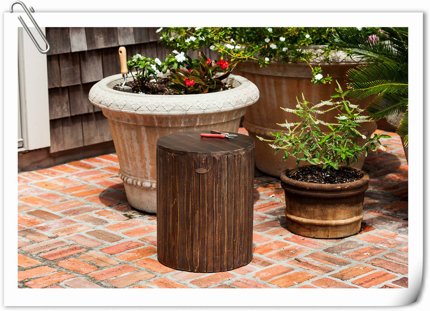 Loon Peak® Jeniva Accent Stool | Wayfair