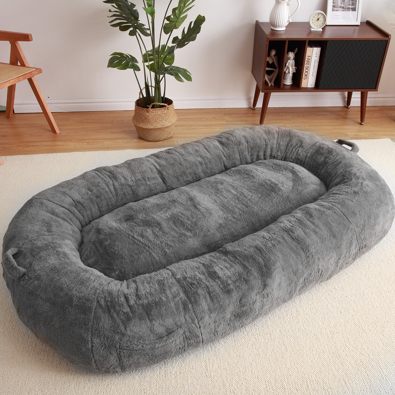 Tucker Murphy Pet™ Large Dog Bed,Giant Dog Bed for Human, Washable ...