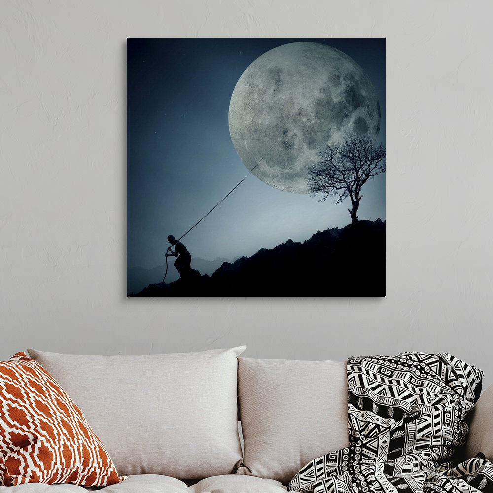 Winston Porter 1x Photography 'The Dreamer' by Final Toto Painting ...