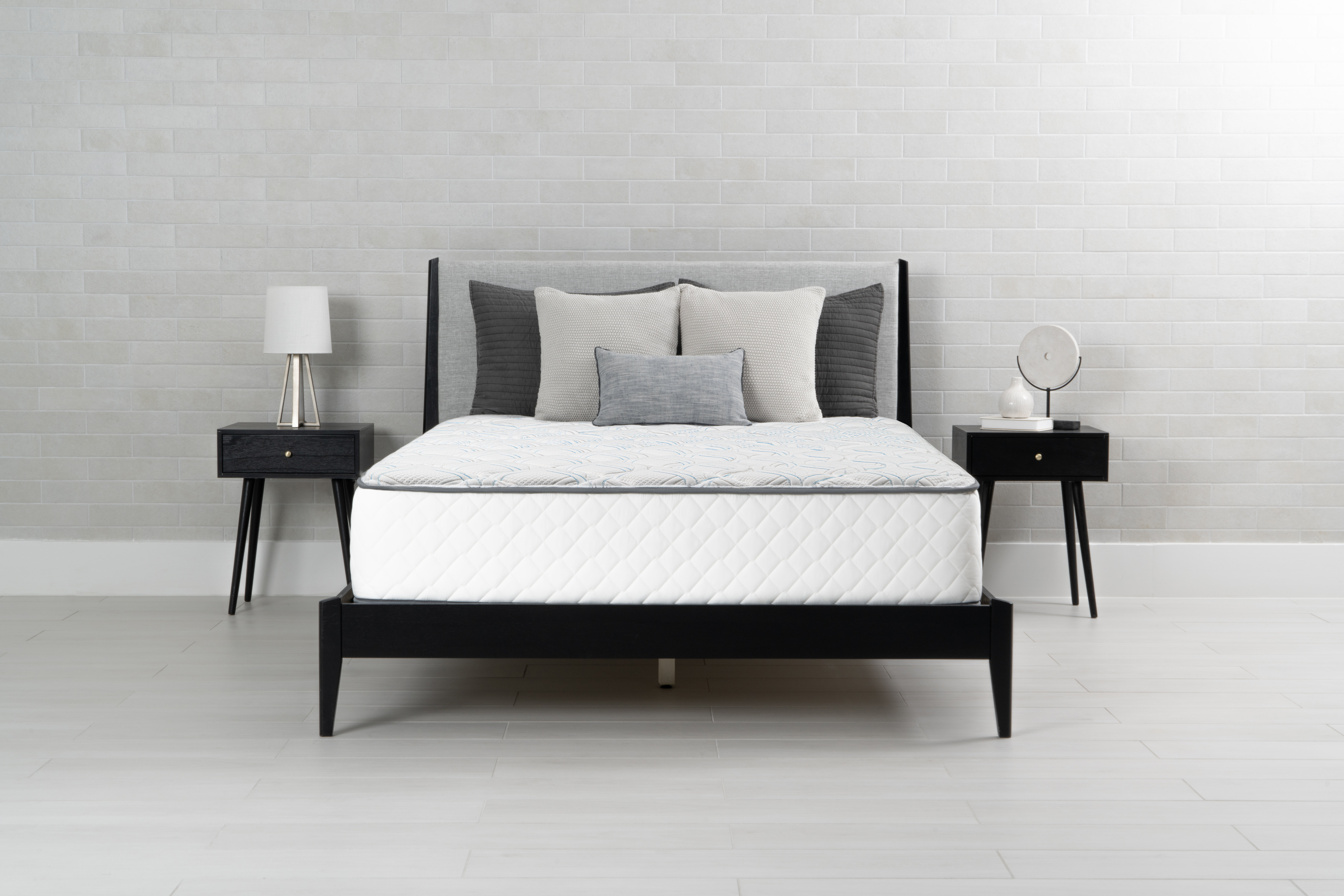 Brooklyn Bedding 12" Firm Mattress With Encased Coil Unit for Reduced ...