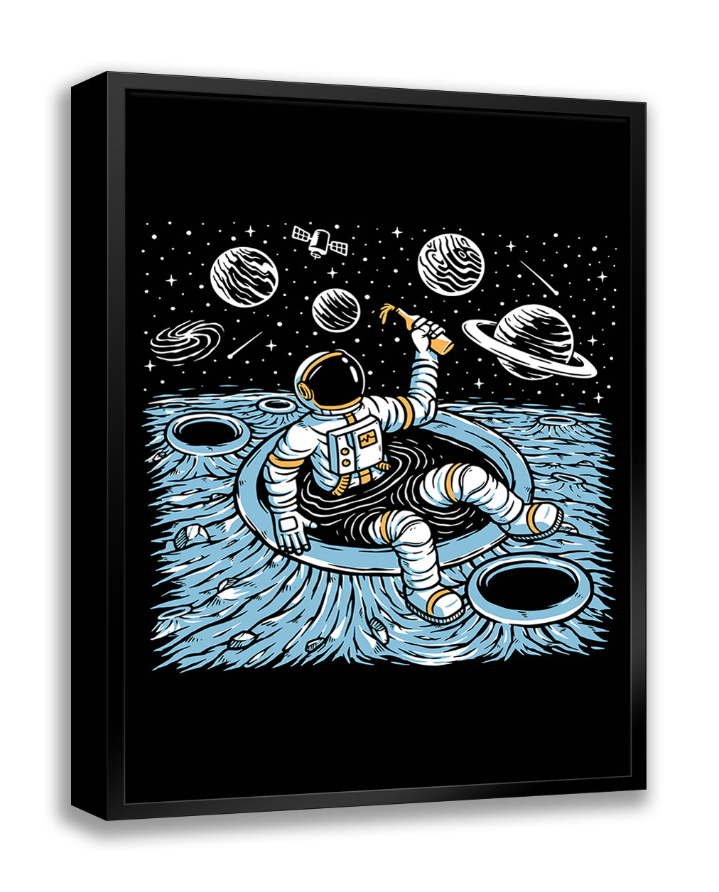 ATX Art Group LLC Cold Beer And Zero Gravity - Graphic Art on - Wayfair ...