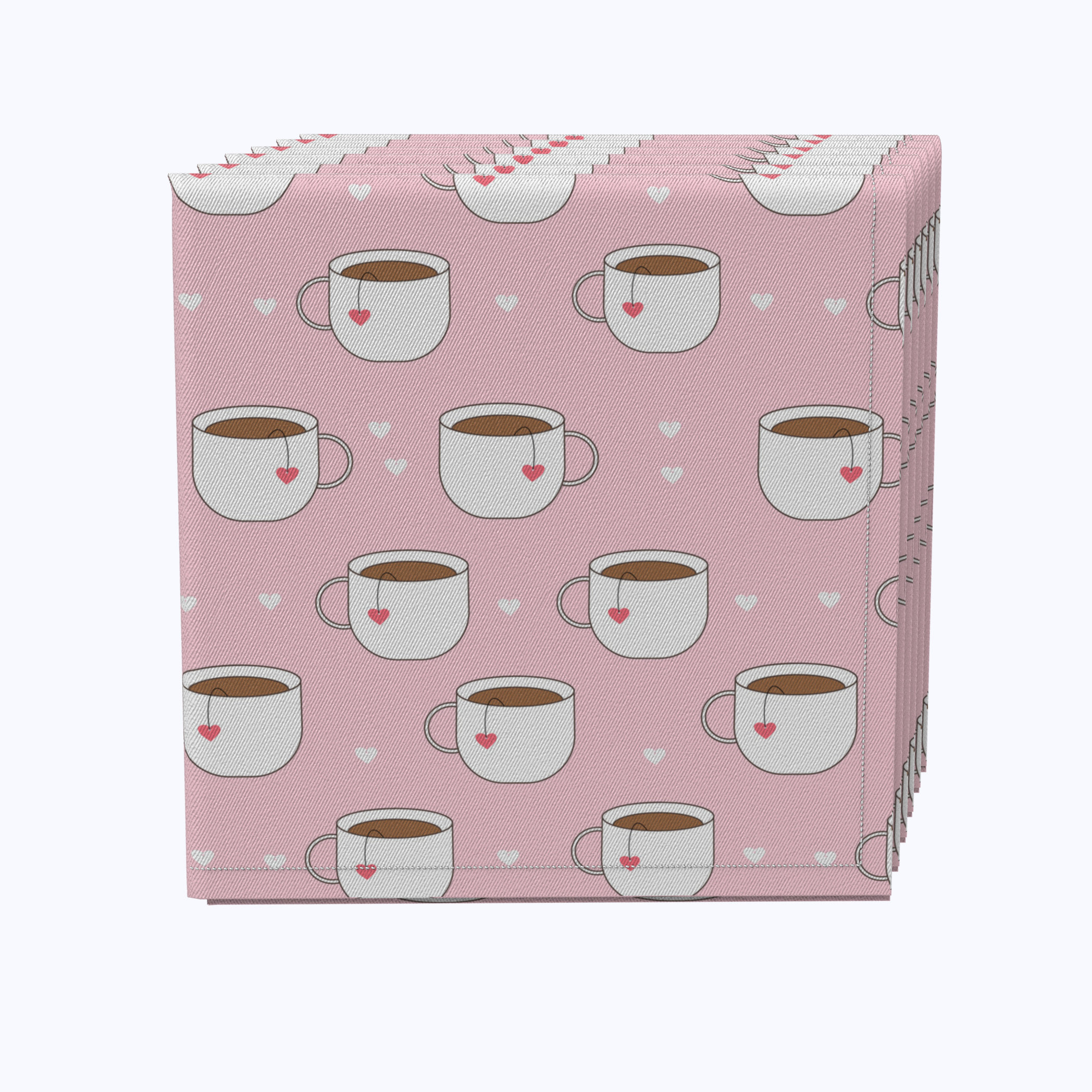 The Holiday Aisle® Fetzner Cotton Twill Food & Drink Square Napkin ...