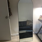 17 Stories Finka Wood Flat Mirror & Reviews | Wayfair