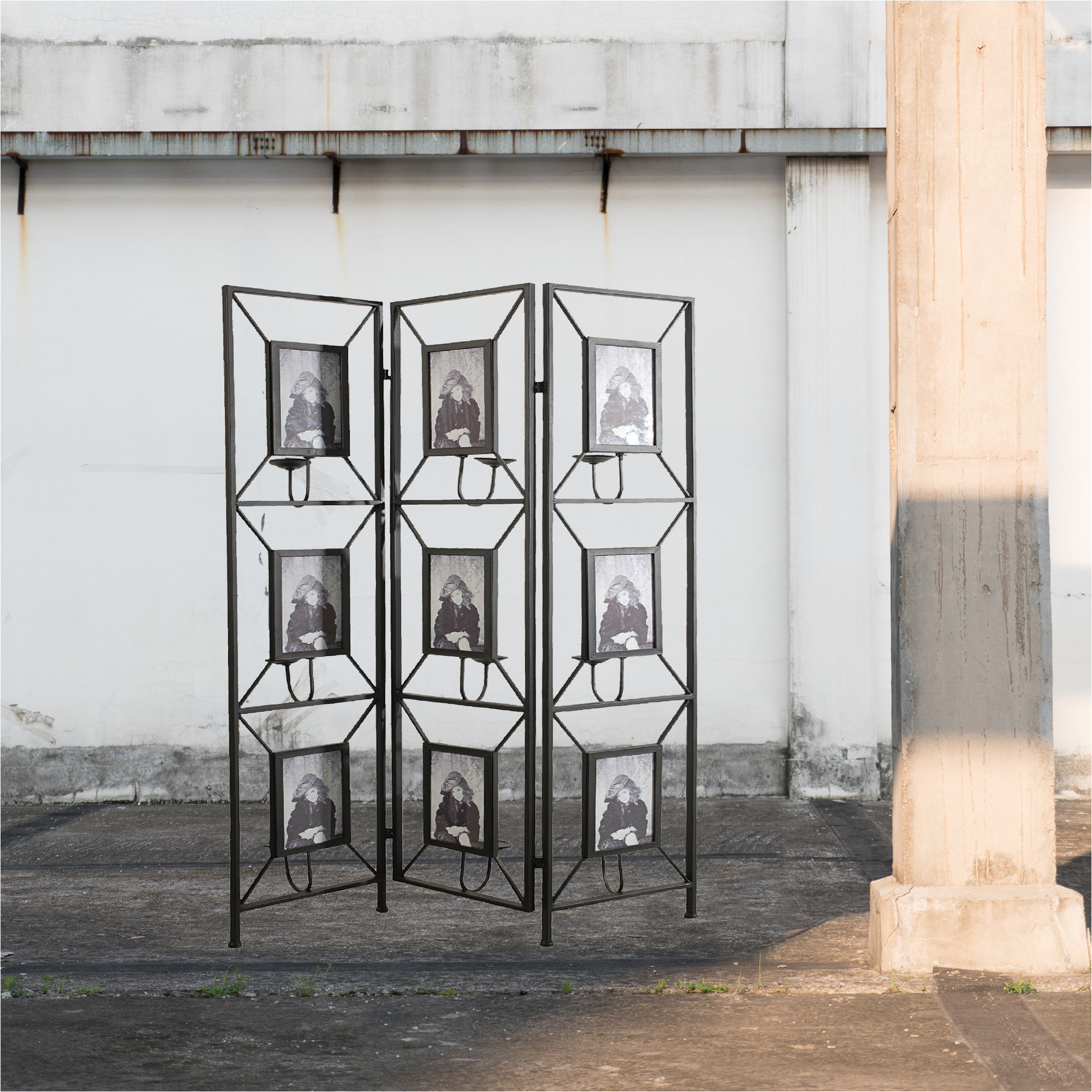 17 Stories 47X71" Room Photo Frames Screen Divider Screens, 3 Panel ...