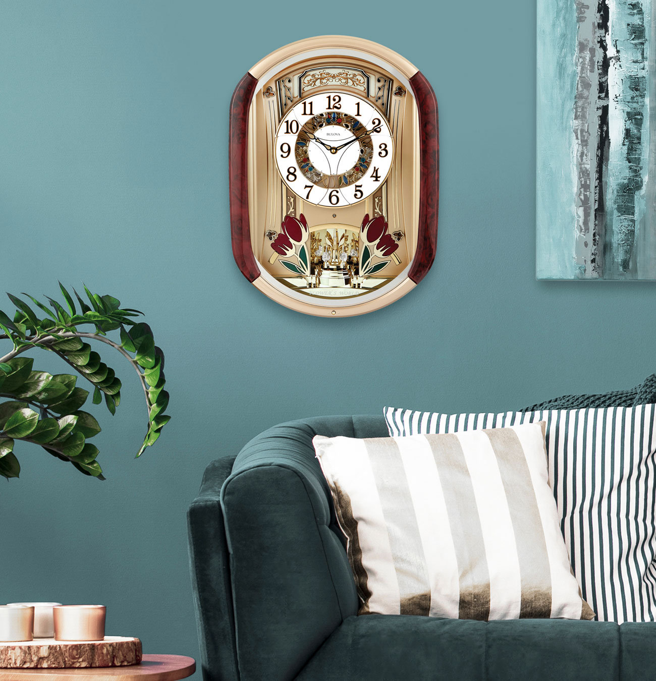Bulova The Fantastic Wall Clock | Wayfair