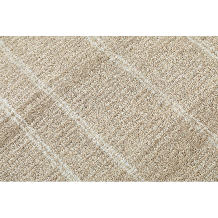 Beachwood Hand Tufted Wool Taupe Rug & Reviews | Birch Lane