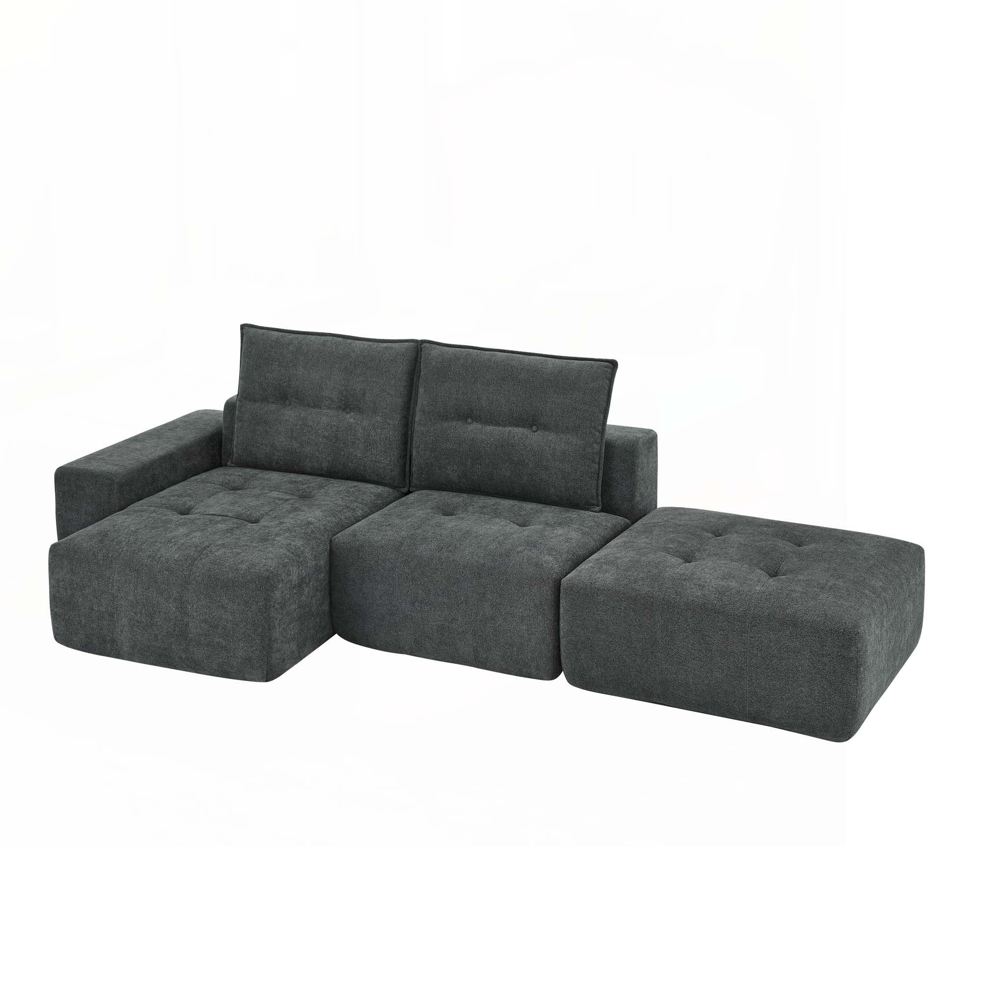 Brayden Studio® Modular Sectional Sofa Couch No Assembly Required | Wayfair