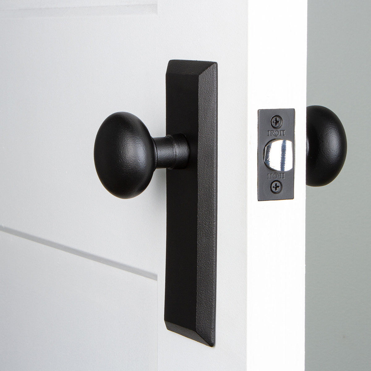 Ageless Iron Keep Privacy Door Knob with Keep Rosette & Reviews ...