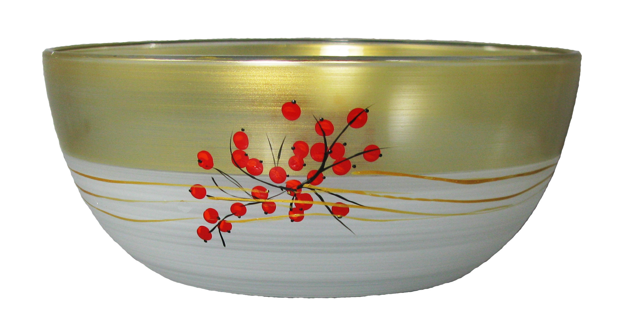 Red Barrel Studio® Berries/Vines 6" Bowl | Wayfair