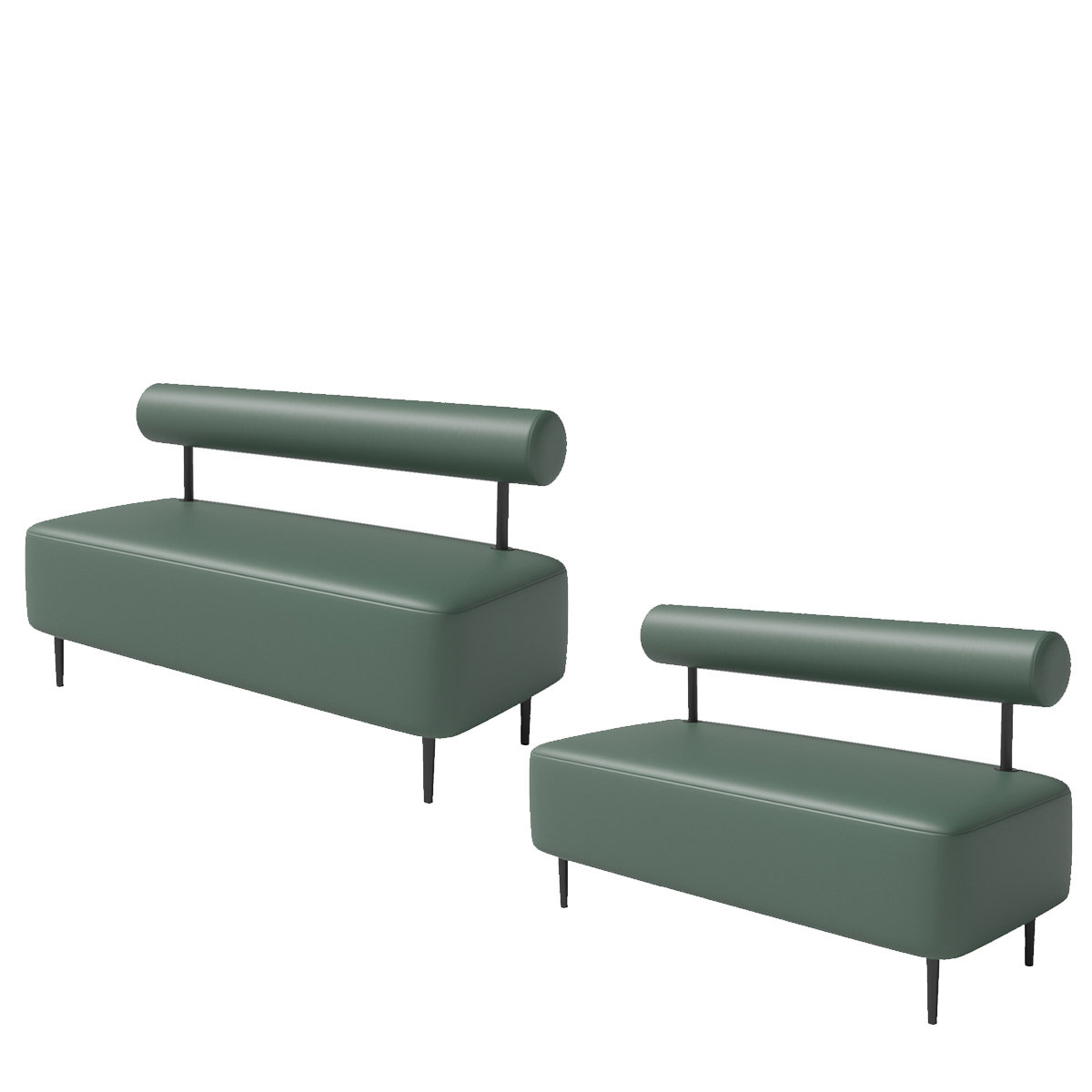 Orren Ellis Ronessa Faux Leather Upholstered Bench | Wayfair