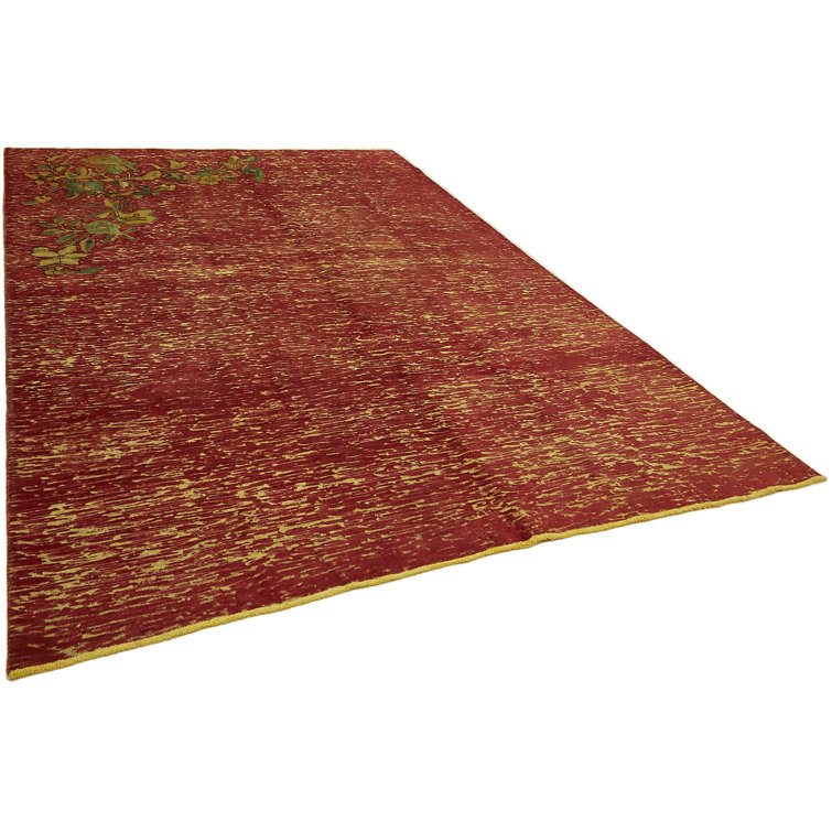 Isabelline One-of-a-Kind Rectangle 7' 8'' X 10' 10'' 1970s Wool Area ...