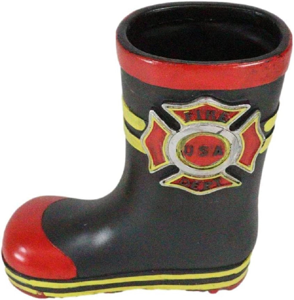 Foundry Select American Hero Fire Fighters Fireman Planter Figurine ...