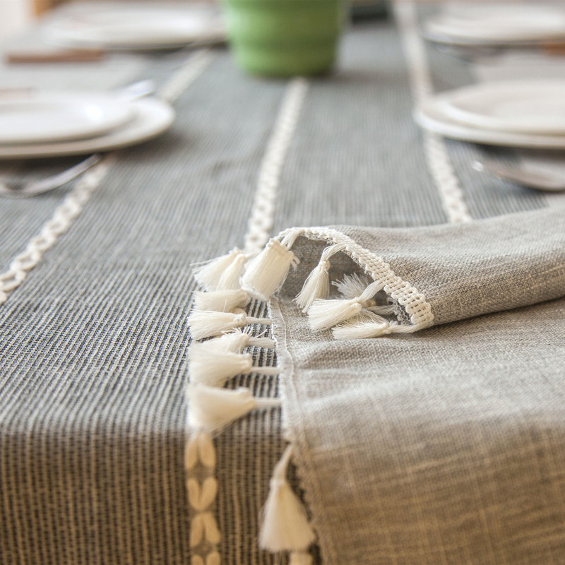 Union Rustic Dunbar Elegant Rectangle Tablecloth & Reviews | Wayfair