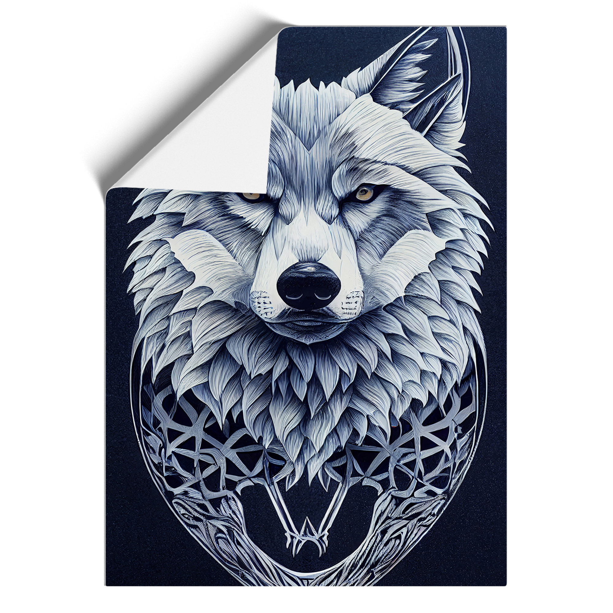Alpen Home Wolf Art Deco No.2 | Wayfair.co.uk