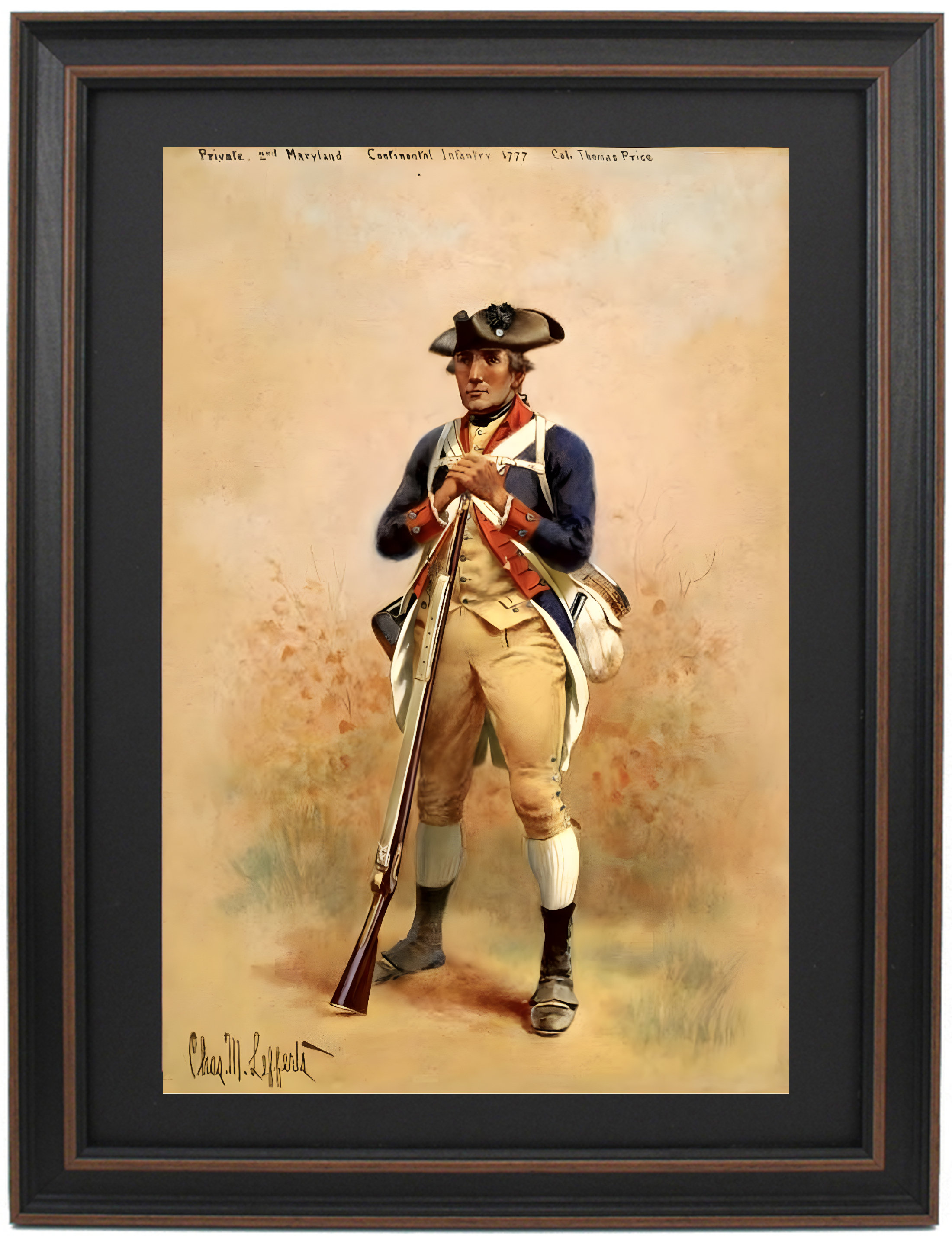 Canora Grey Private, 2Nd Maryland Continental Infantry By Charles M ...