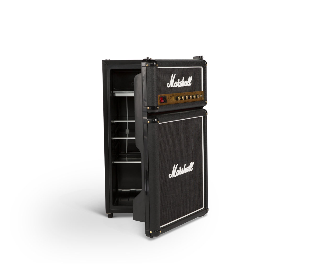Marshall Fridges 4.4 cu. ft. Freestanding Mini Fridge with Freezer ...