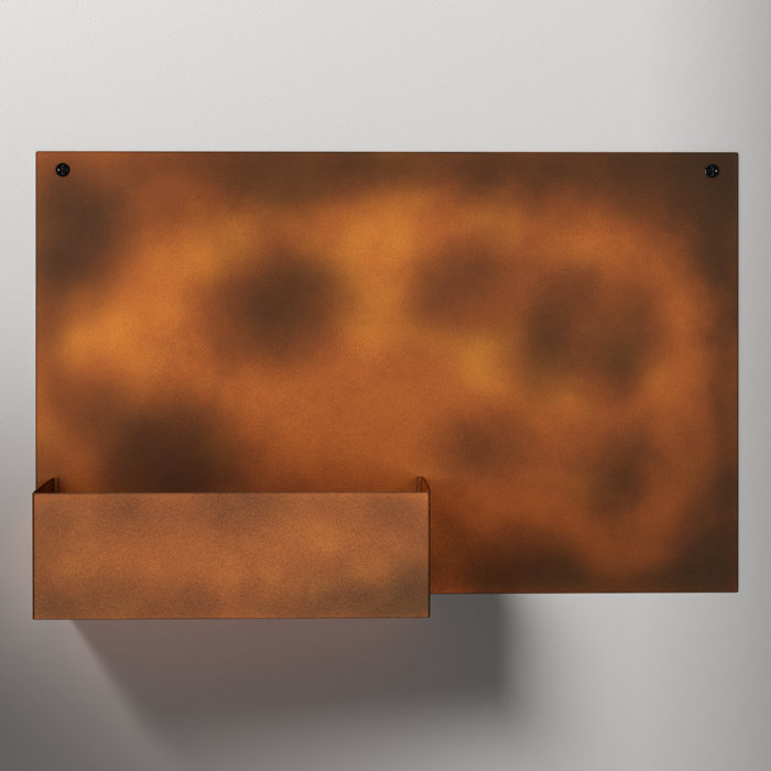 Kaiser Rust Finish Metal Indoor/Outdoor Wall Planter & Reviews | AllModern