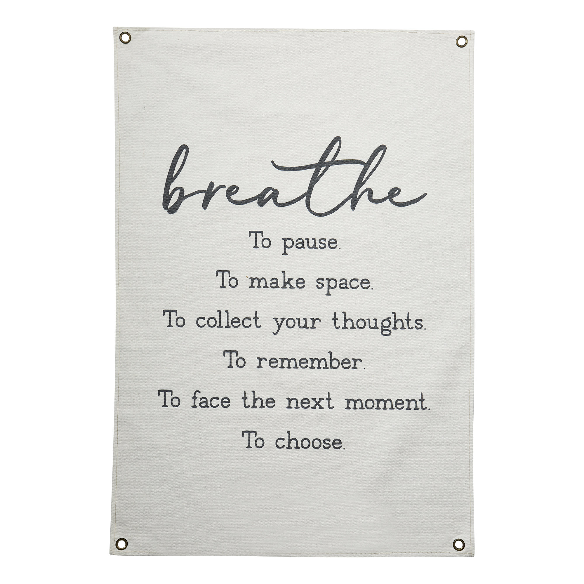 Ebern Designs Breathe Canvas Wall Decor | Wayfair