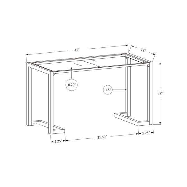 Ivy Bronx Accent Table, Console, Entryway, Narrow, Sofa, Living Room ...