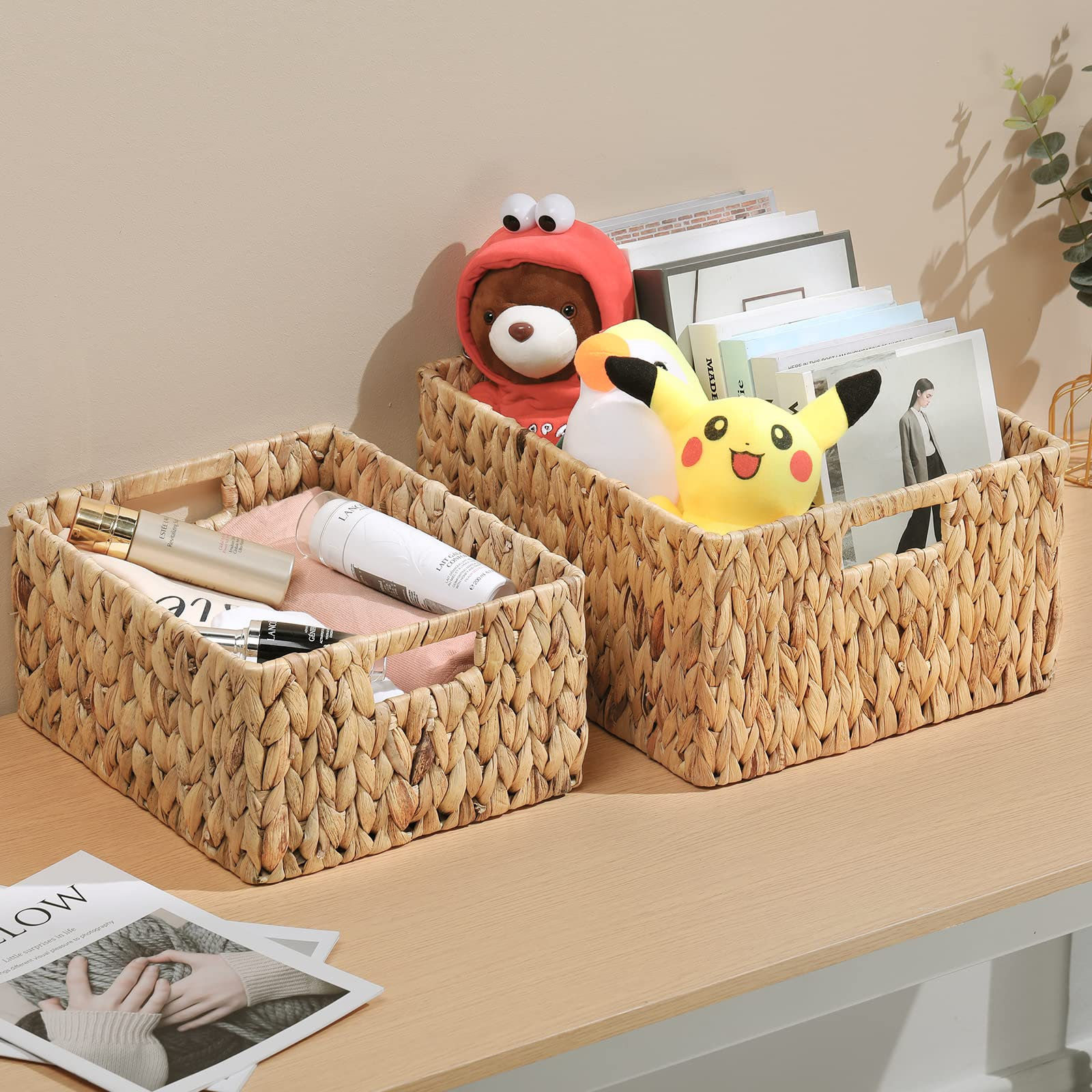 Rosecliff Heights 2 Piece Plastic General Basket Set - Wayfair Canada