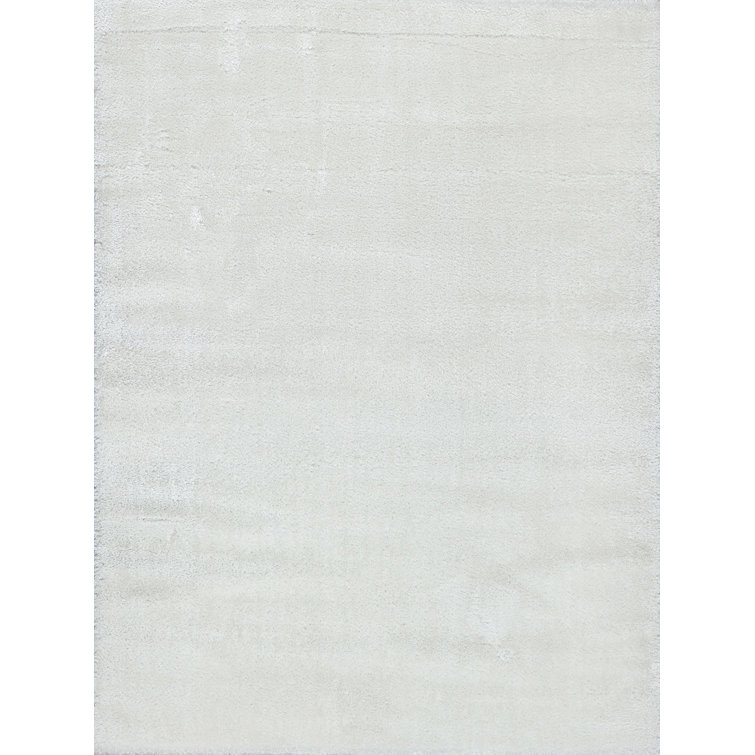 Exquisite Rugs Luxe Shag Powerloom Microfiber/Polyester Area Rug in ...