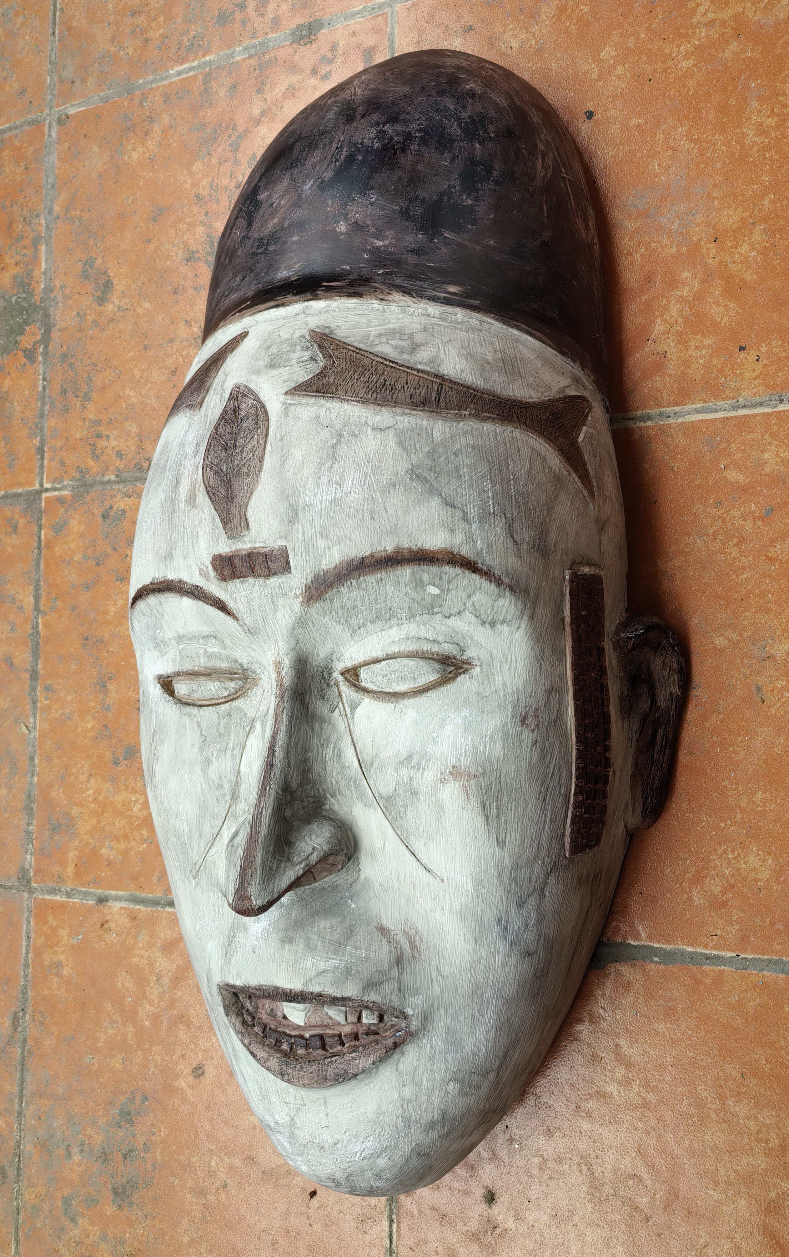 Trinx Ancient Spirit Painted Wall Mask African Heritage | Wayfair