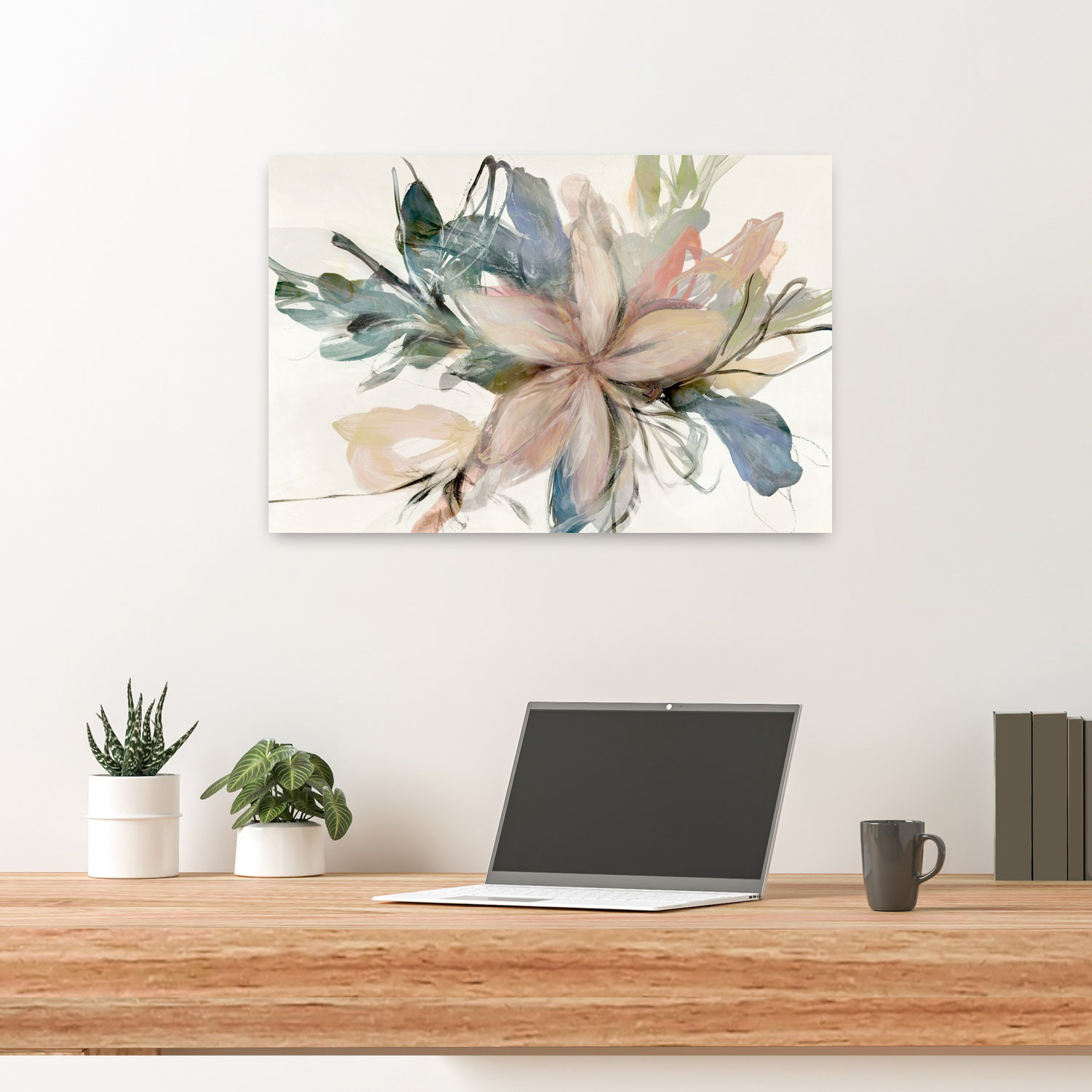 Latitude Run® Soft Wild Abstract Delicate Ethereal Nature Flower Art ...