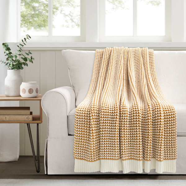 Birch Lane™ Keil Knitted Throw Blanket & Reviews | Wayfair