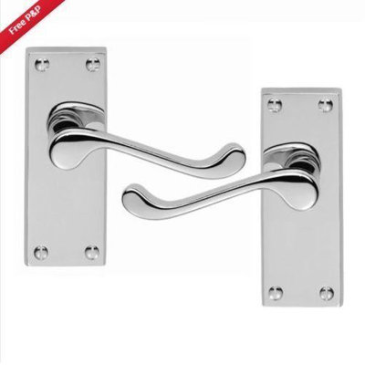 Golden Grace Scroll Lever Latch | Wayfair.co.uk