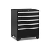 Homak 34.5'' W 3 -Drawer Steel Bottom Rollaway Chest with Wheels | Wayfair