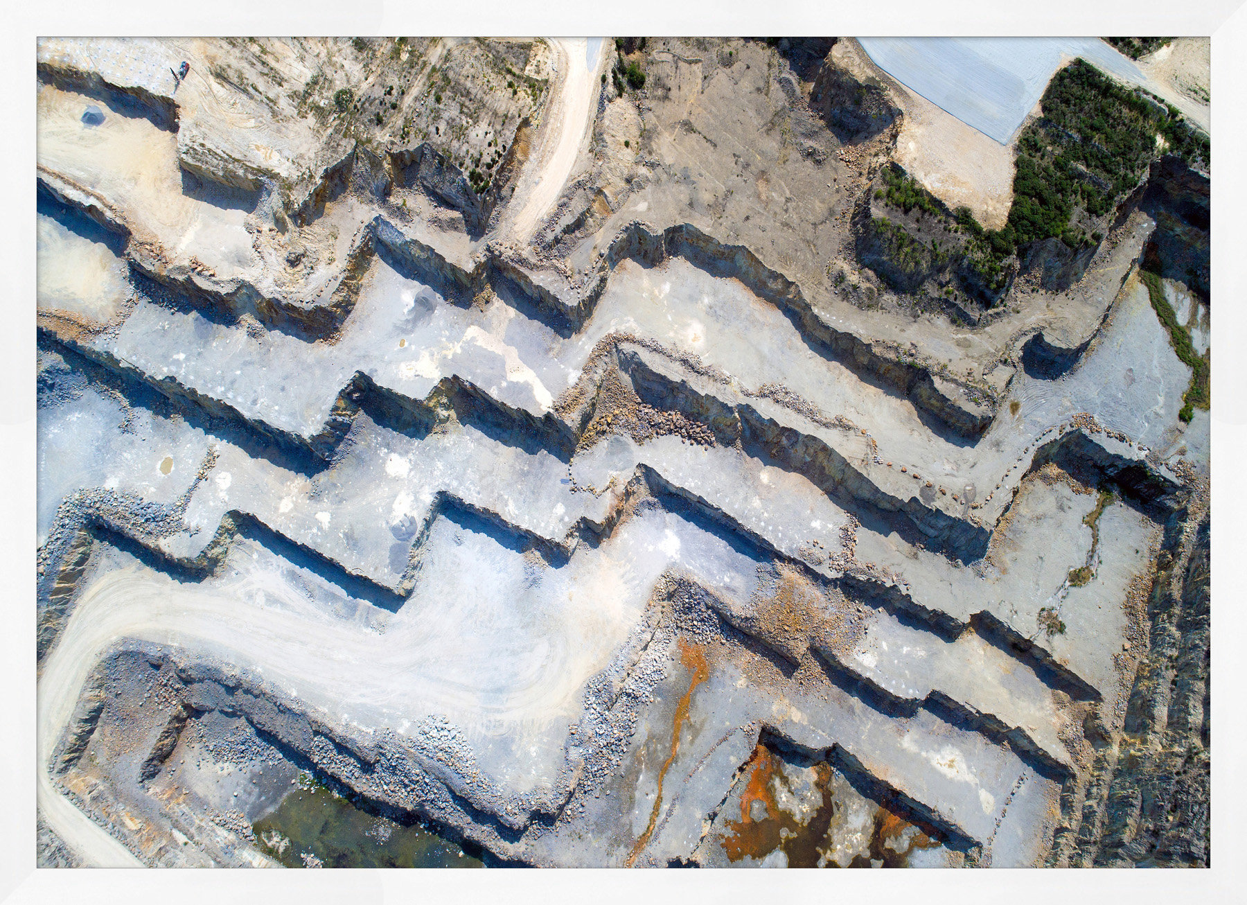 Wendover Art Group Earth Pattern 4 by Thom Filicia - Picture Frame ...